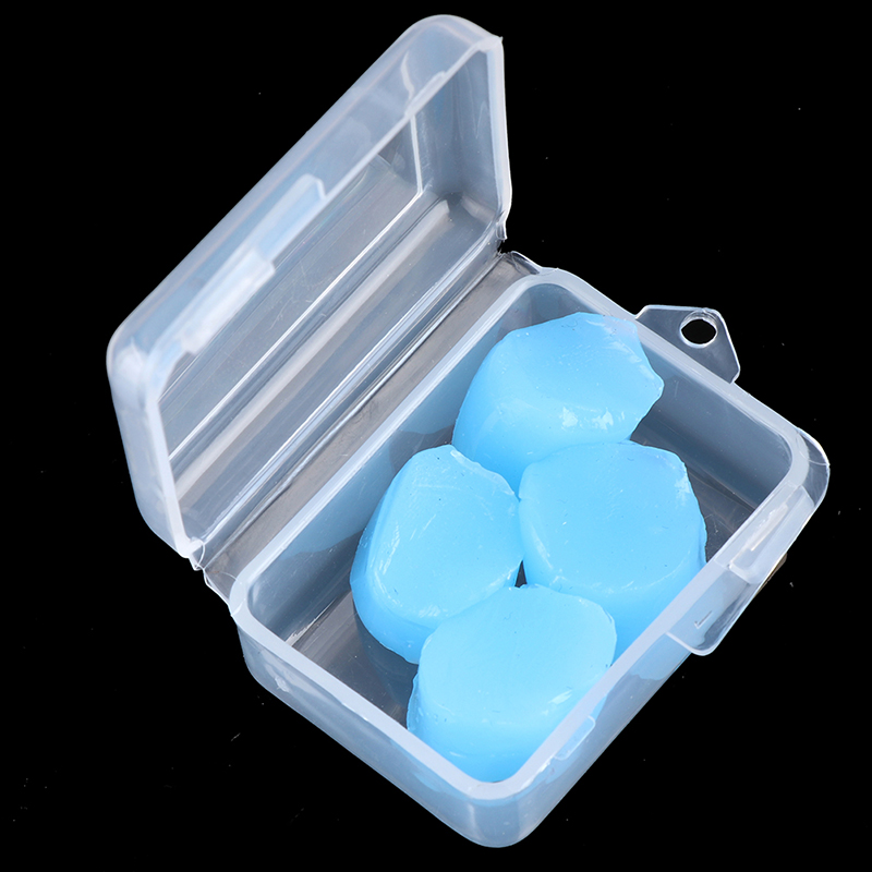 YUE 4Pcs waterproof silicone soft protective ear plugs sleeping anti ...