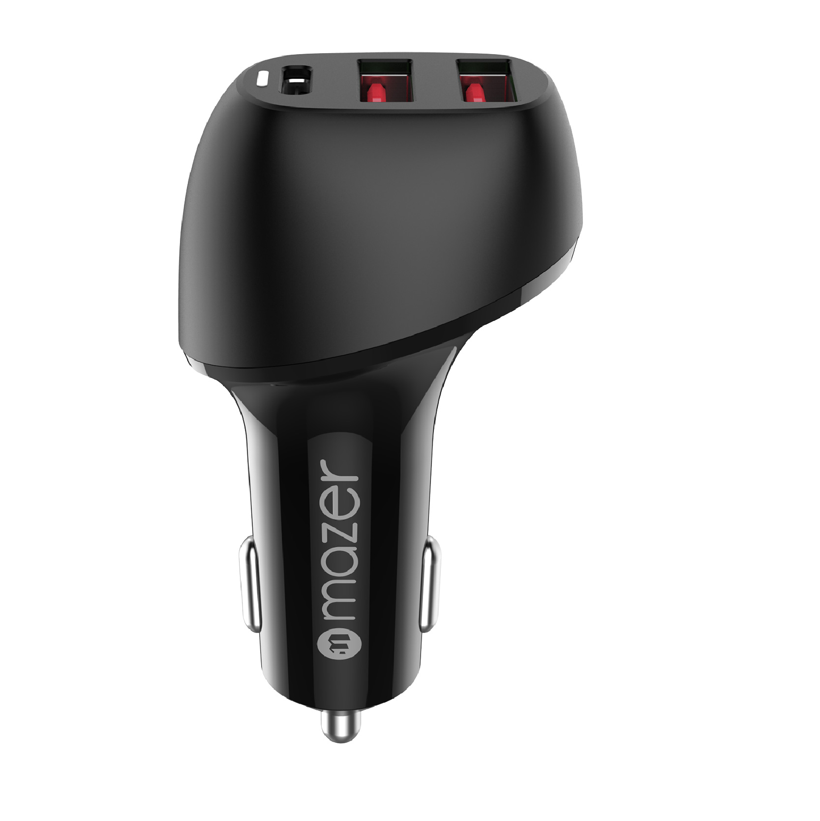 Mazer หัวชาร์จในรถยนต์ แบบชาร์จเร็ว 3 in 1 EnerG Power Drive 54W DUAL ...