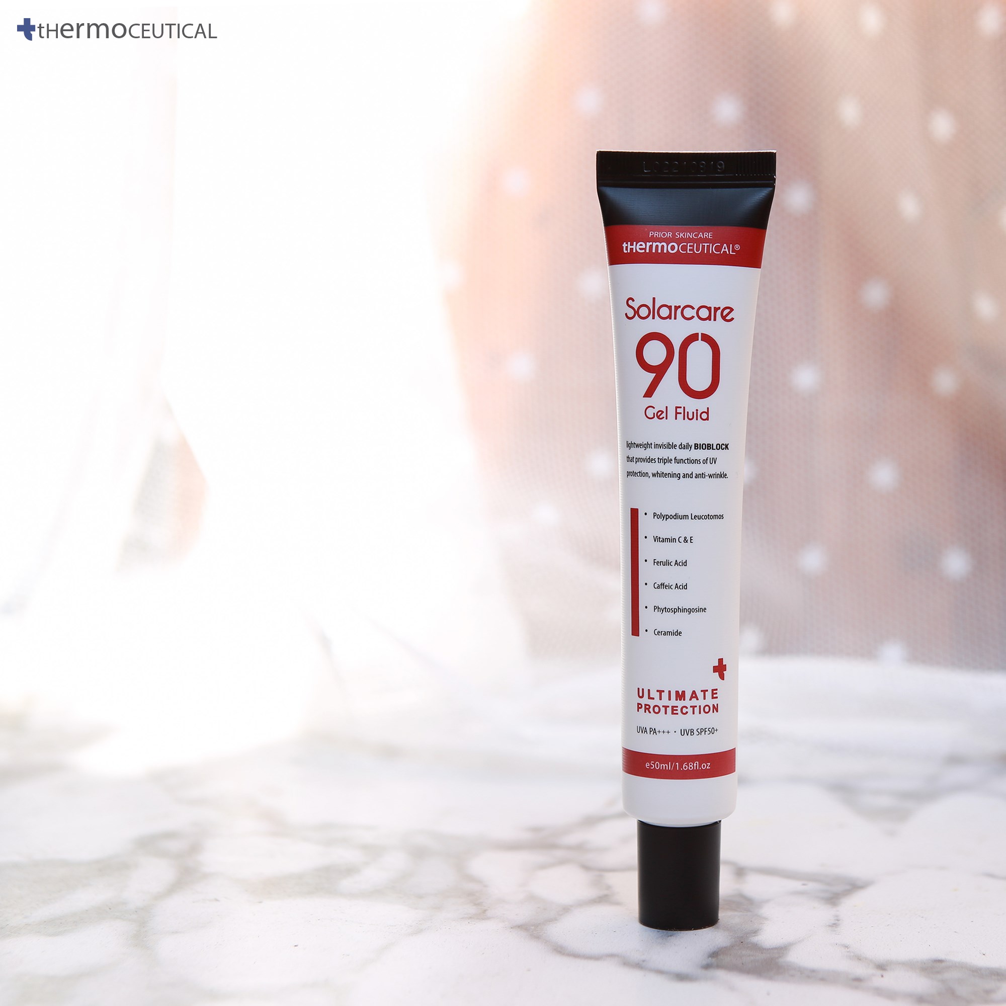 tHermoCEUTICAL - SolarCare 90 Gel Fluid SPF50+ PA+++ เจลครีมกันแดดเนื้อ ...