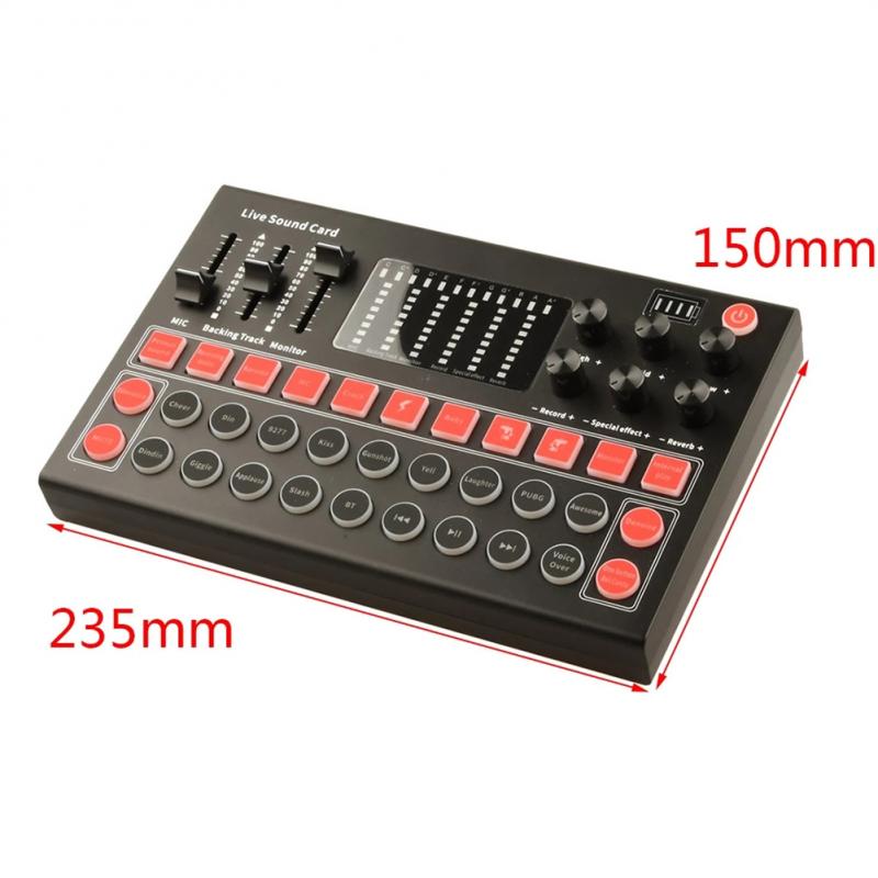 NEW2022รุ่นใหม่การ์ดเสียง M9 Voice Changer อุปกรณ์มัลติฟังก์ชั่นสำหรับ ...