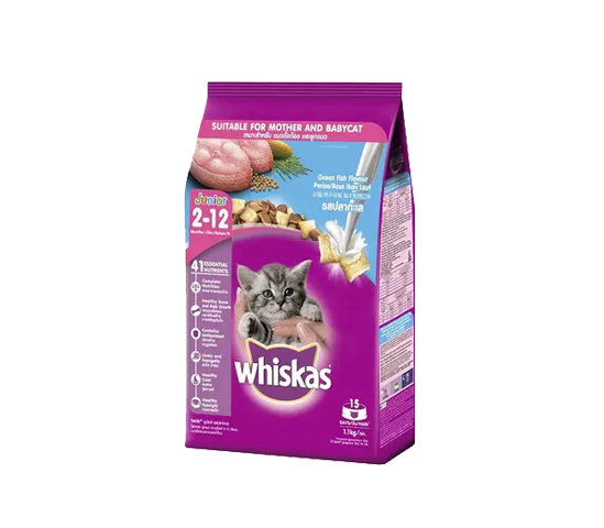 WHISKASวิสกัส อาหารแมว ชนิดแห้งแบบเม็ด ขนาด 1.2 kg | Lazada.co.th