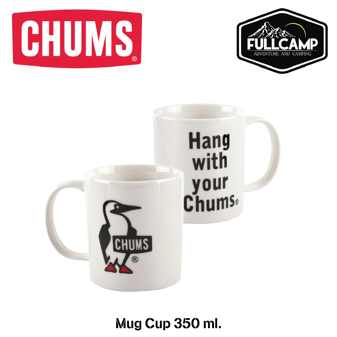 CHUMS Mug Cup 350ml (Booby) | Lazada.co.th
