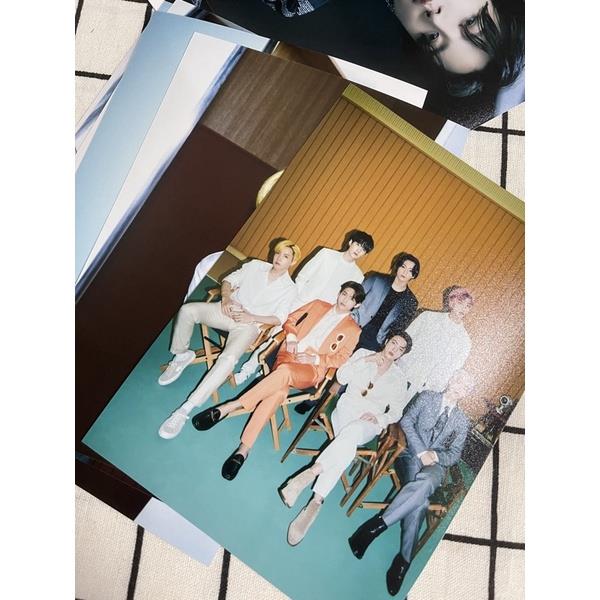 มีสินค้า รูป บีทีเอส bts บังทัน ขนาด 5x7 นิ้ว กระดาษด้านเนื้อทราย ...
