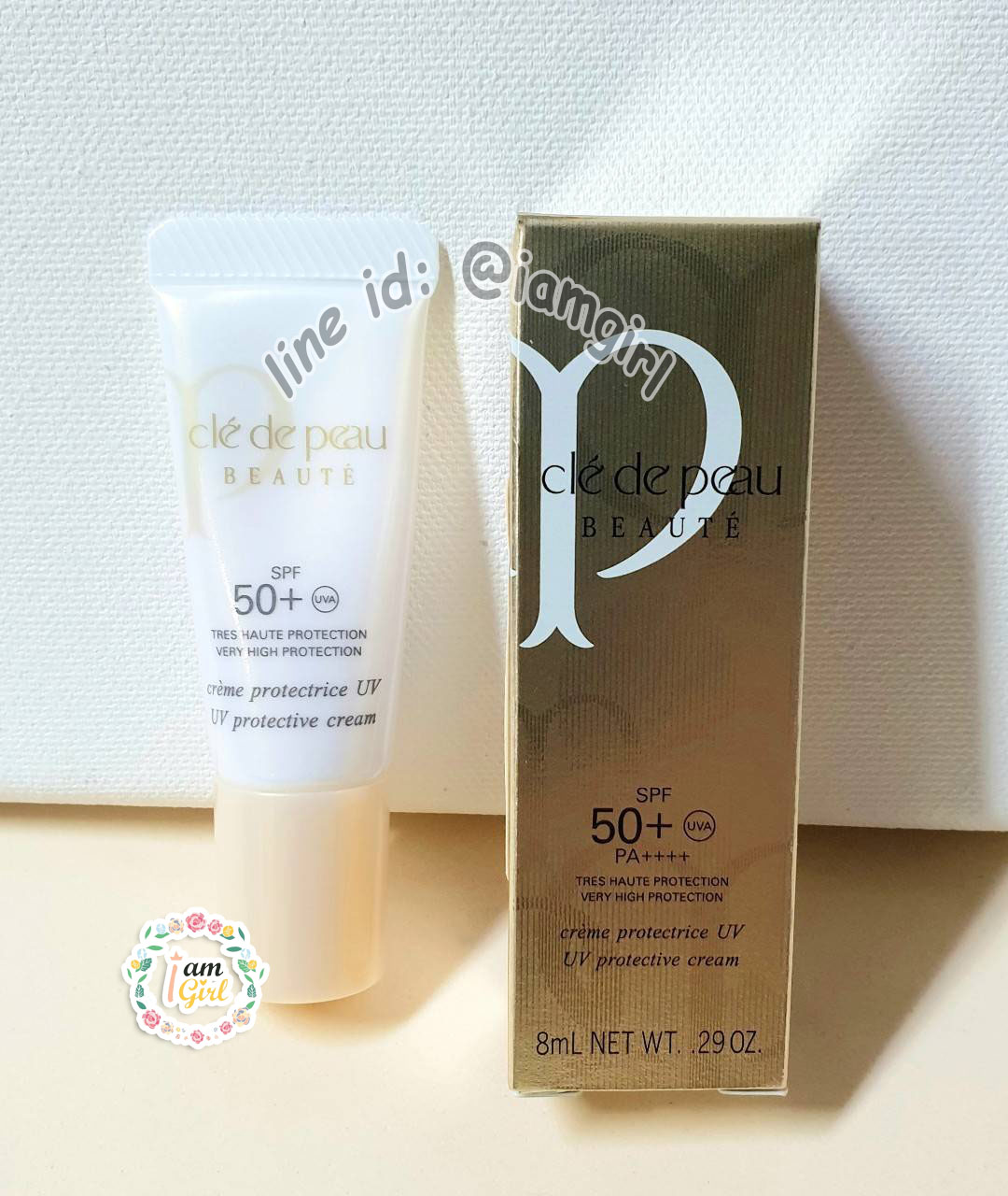 ครีมกันแดดสุดเลิศ Cle De Peau Beaute SPF50 UVA PA UV Protective Cream 8ml - i.am.girl - ThaiPick