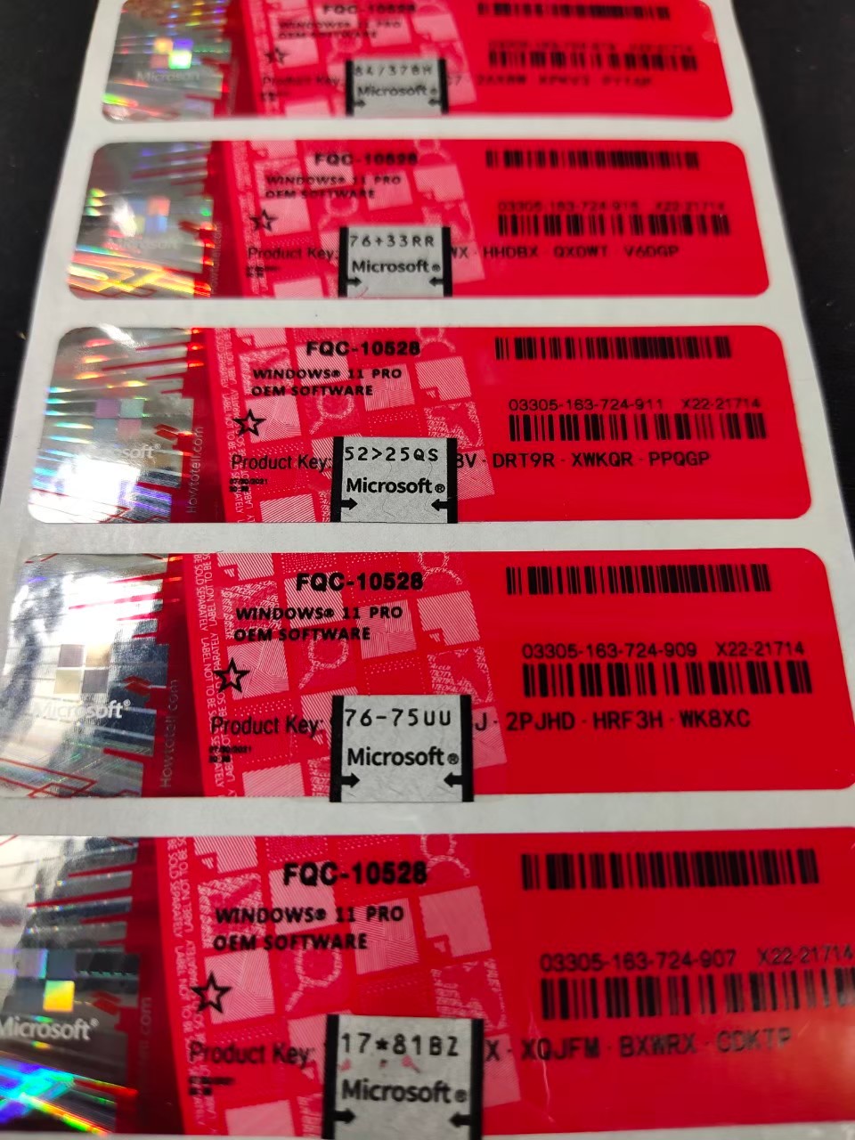 Windows 10Pro,11Pro-OEM Key พร้อม Sticker - VIP-InMar - ThaiPick