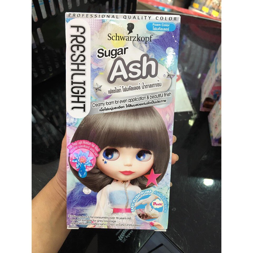 แท้พร้อมส่ง Schwarzkopf Freshlight Foam Hair Color โฟมเปลี่ยนสีผม ชวาส ...