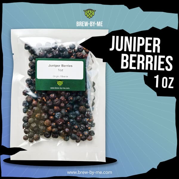 Juniper Berries แบบแห้ง 1oz (28 กรัม) สำหรับ เบียร์ cocktail cordial ...