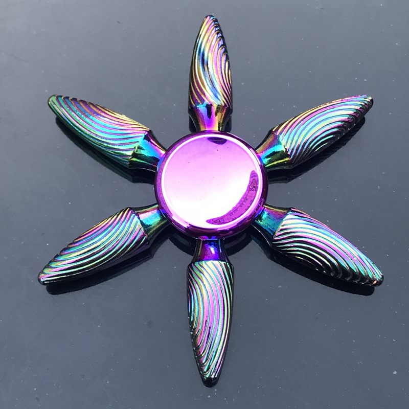1 Pieces Tri Spinner Model 60-65MM Finger Spinner Anxiety Relief Stress ...