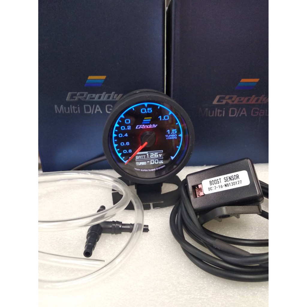 SALE"เกจวัดบูส Greddy 2 in 1 สามารถวัด ฺBoost และ volt ได้ ตัวหน้า ...