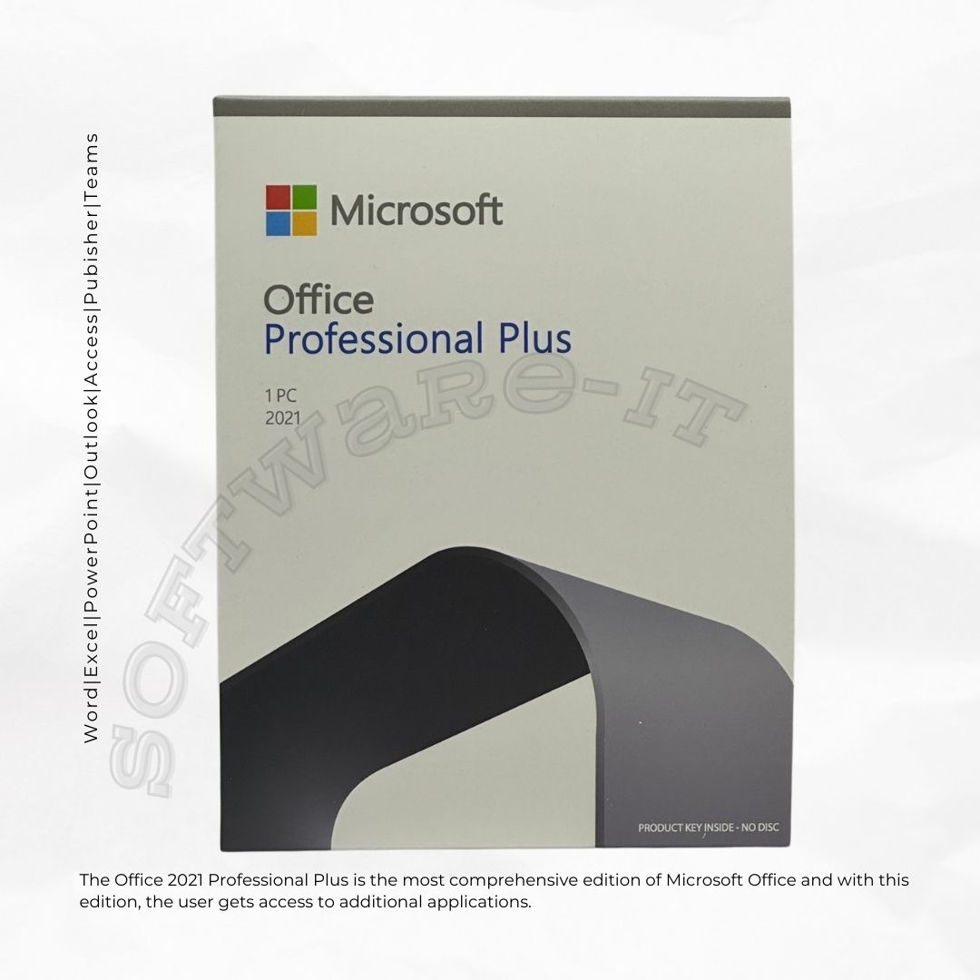 Office 2021 Professional Plus FULL BOX กล่องแท้ใช้งานได้ถาวรสำหรับ ...