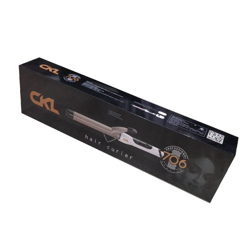 FHG12 CKL 730 JMF8886 ปรับความร้อนได้ เครื่องม้วนผม ร้อนเร็ว ถนอมผม แกนม้วนผม แกนม้วนเซรามิค CB ...