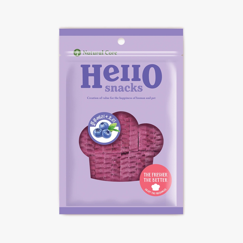 Natural Core Hello Series ขนมเเบบนิ่มสำหรับสุนัข ตัดเเบ่งง่าย ทานได้ทุก ...