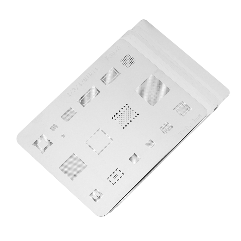 22PCS Mobile Phone IC Chip BGA Resolder Template Kit, Suitable for All ...