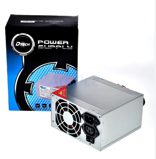 POWER SUPPLY (อุปกรณ์จ่ายไฟ) BLACK POWER WATTS 550 WS-ATX-550W (GPS-001) (พร้อมสายไฟ ac) รับ ...