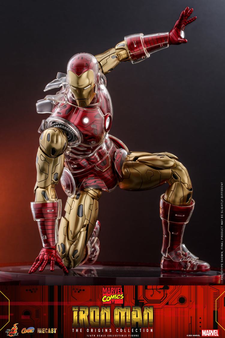 Hottoys HT 16 Iron Man CMS07D37 Marvel Comics Marvel Anime Figur Action ...