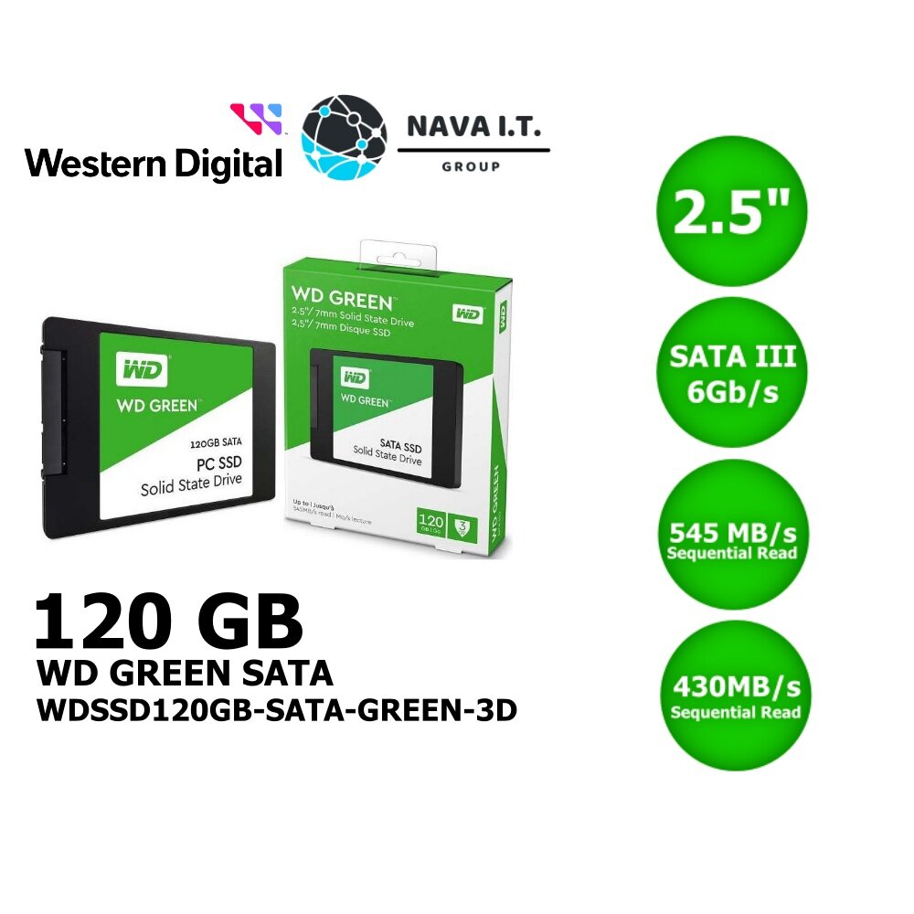 โปรโมชั่นสุดคุ้ม โค้งสุดท้าย ️กรุงเทพฯด่วน1ชั่วโมง️ 480 GB SSD (เอสเอสดี) WD GREEN SATA รับ ...