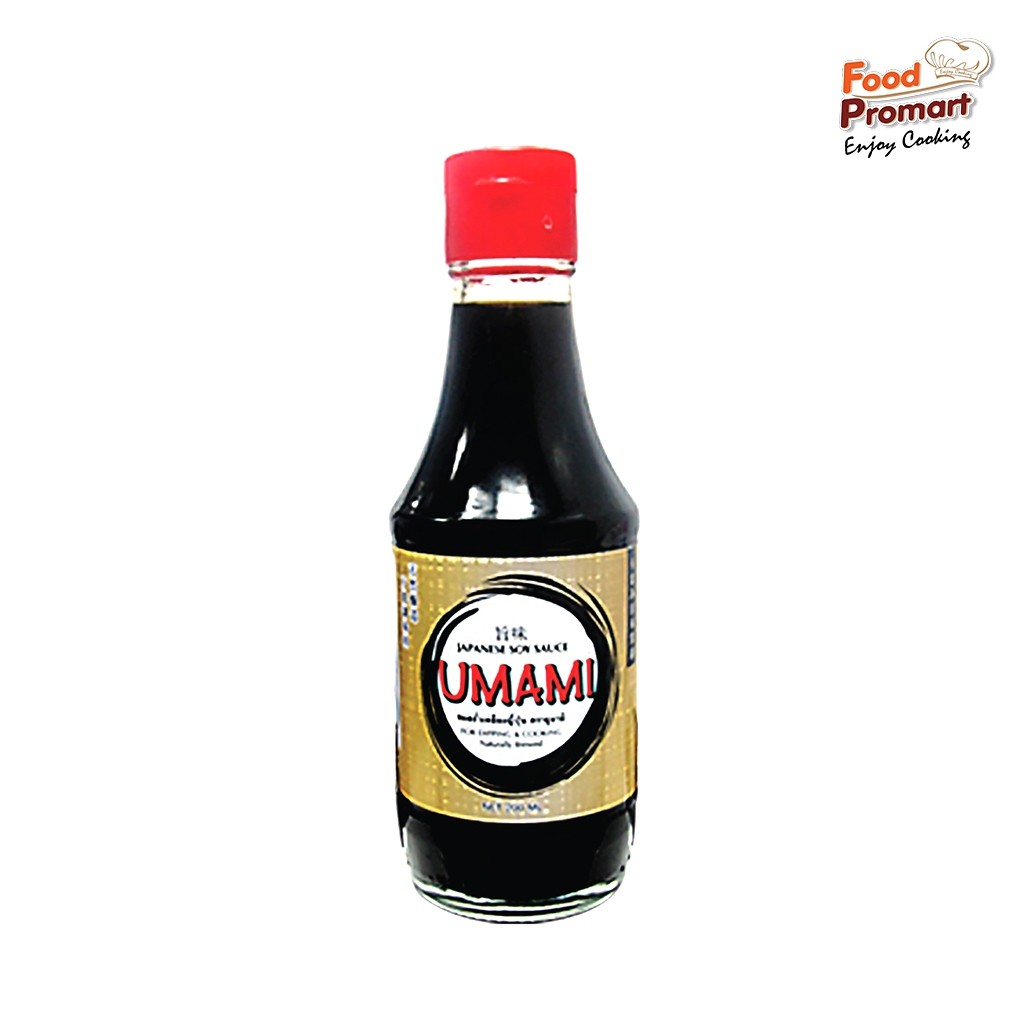 ♘ ♛ ซอสถั่วเหลืองญี่ปุ่น / โชยุ UMAMI (สูตรจิ้มและผัด) 200 ML - Qbq-HEA - ThaiPick