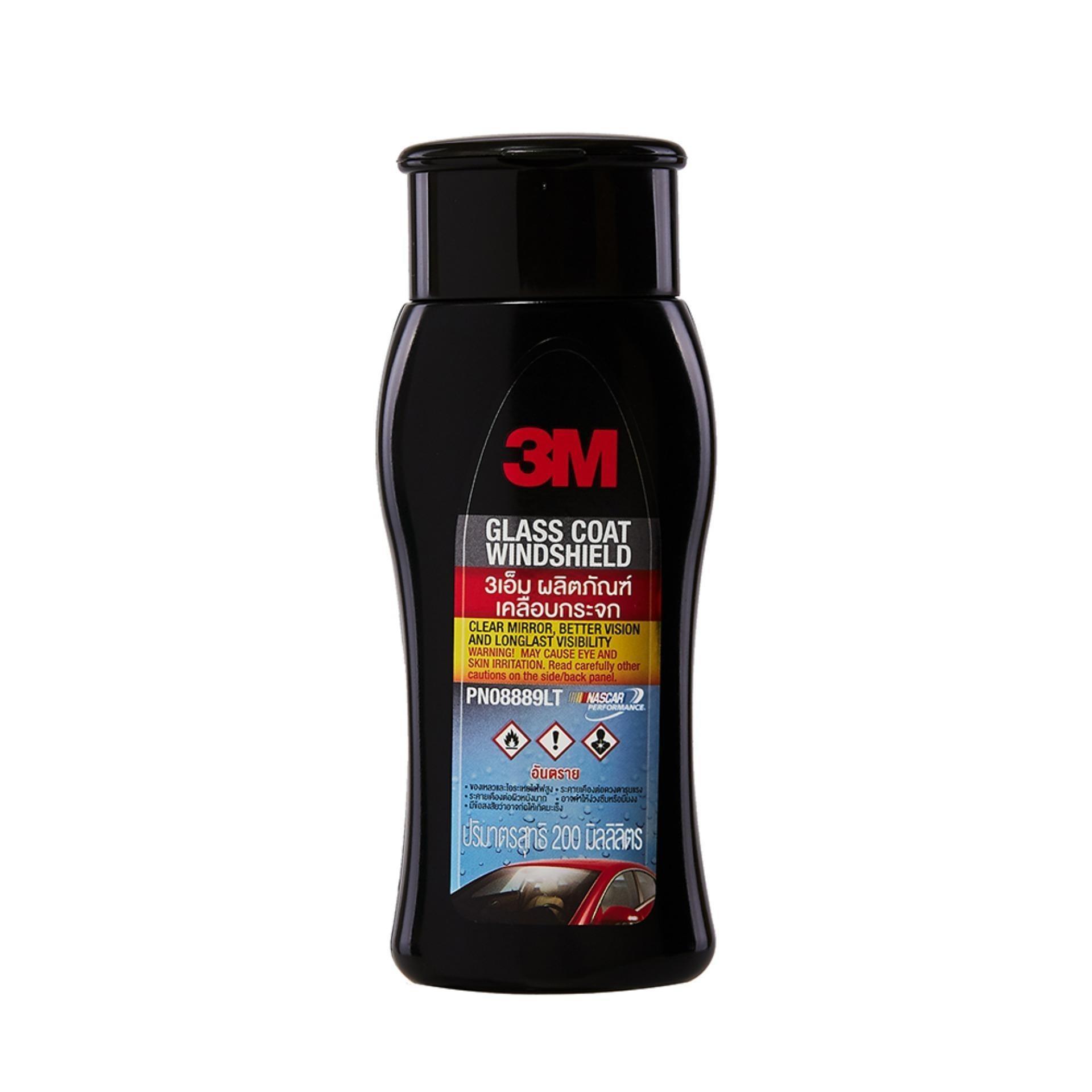 3M Glass Coat Windshield 08889LT (Pack 2) ผลิตภัณฑ์ น้ำยาเคลือบกระจก ...