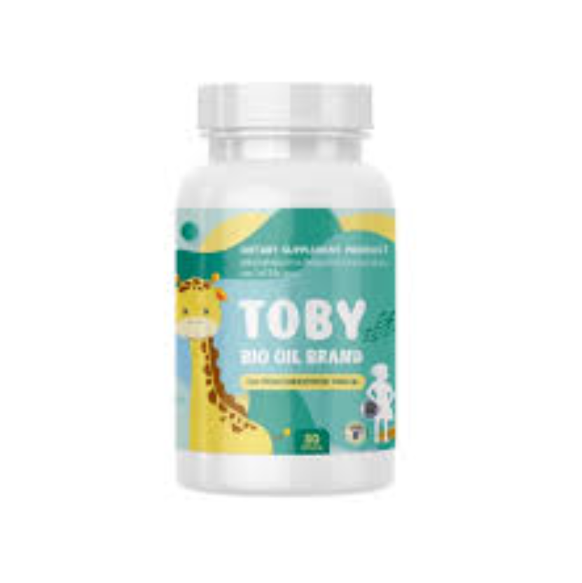 Toby Bio Oil Brand โทบี้ ไบโอ ออย Toby DHA Toby Cocoa-Cal D3 โทบี้โกโก้ ...