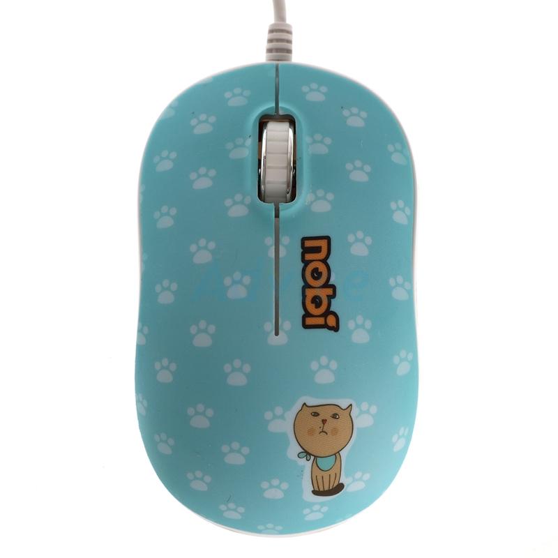 NOBI เมาส์ USB Optical Mouse (NM-51) Blue | Lazada.co.th
