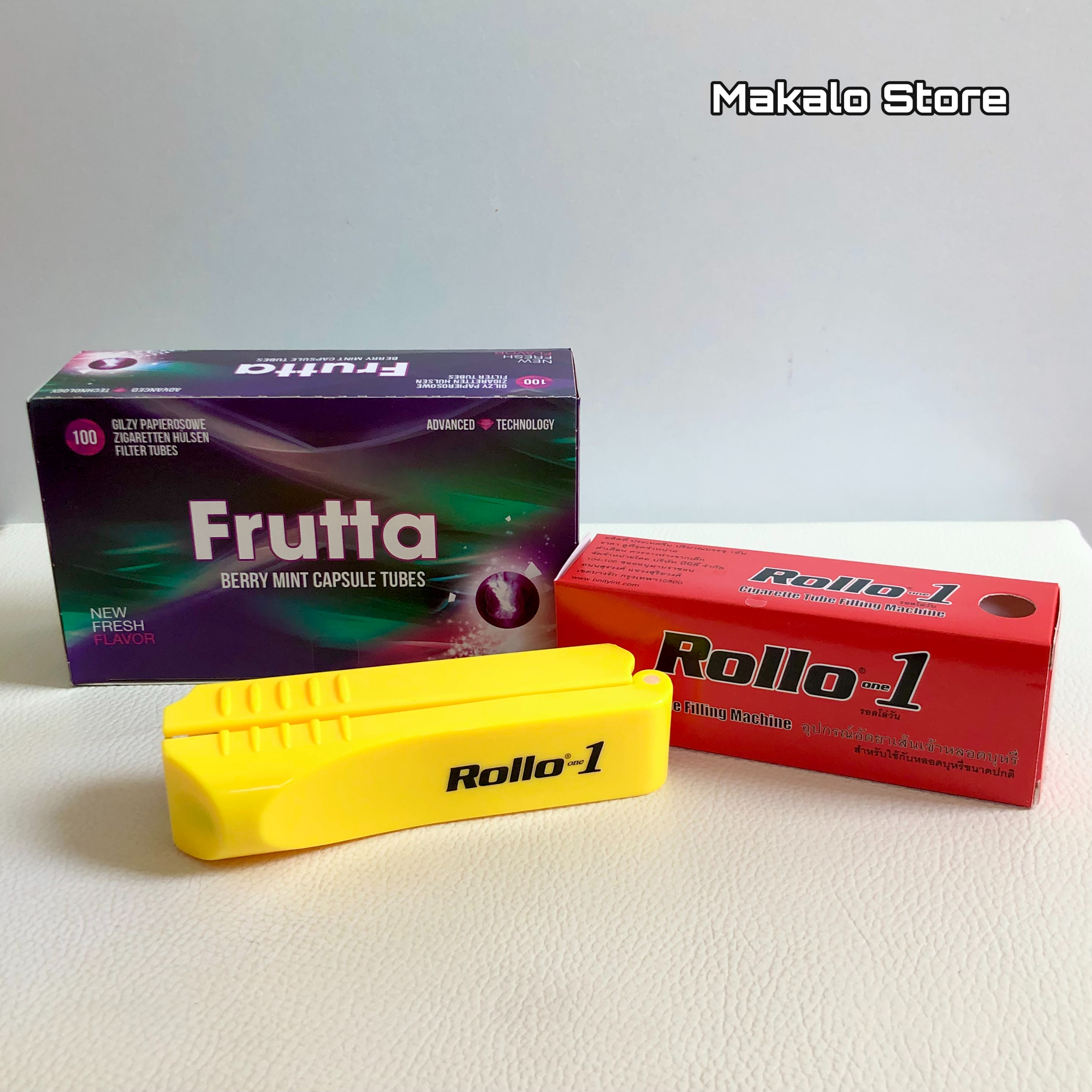 ก้นกรองเปล่า Frutta Berry-Mint 100 มวน เม็ดบีบ เย็น หอมกลิ่นเบอร์รี่ ...