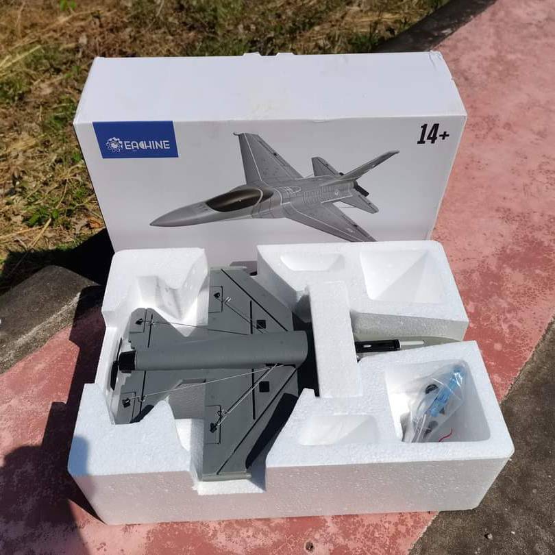 เครื่องบินบังคับวิทยุ Eachine Mini F16 Falcon 365mm Wingspan EPP 2.4G 6 ...