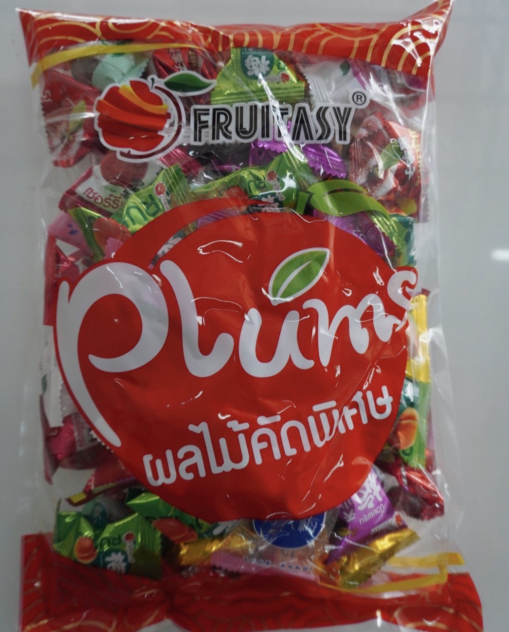 บ๊วยรวมรส Fruitasy เกรดพรีเมี่ยม ขนาด 1 KG 2 KG เม็ดใหญ่ หลากหลายรส ...