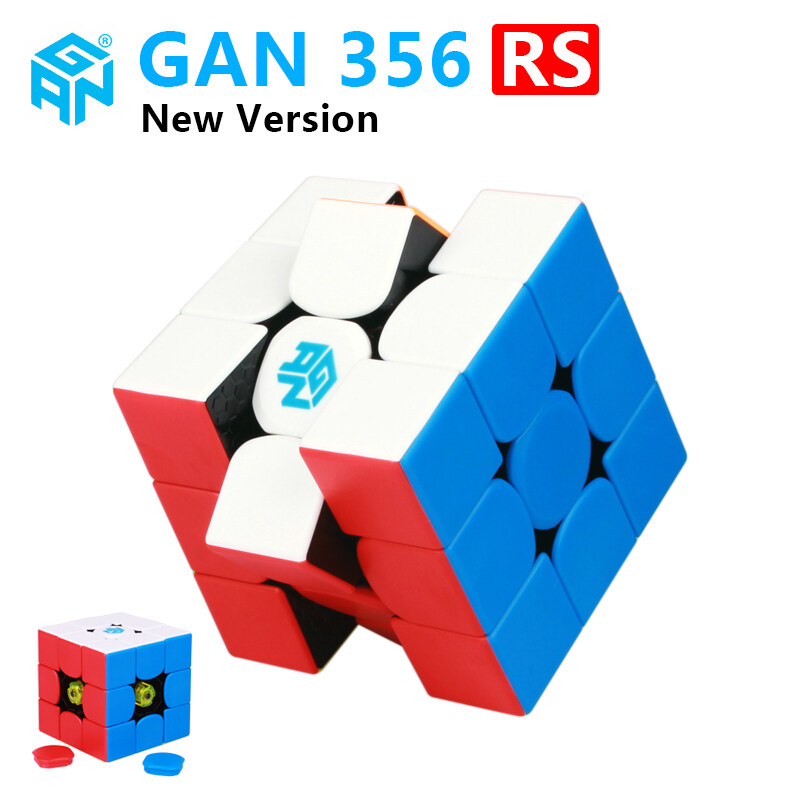 Gan356R S 3X3X3เมจิกความเร็วGan Cube Professional Palyerสติกเกอร์ ...