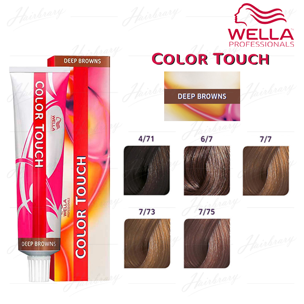 *เฉดสี Deep Brown* Wella Professionals Color Touch Deep Brown 60g ...