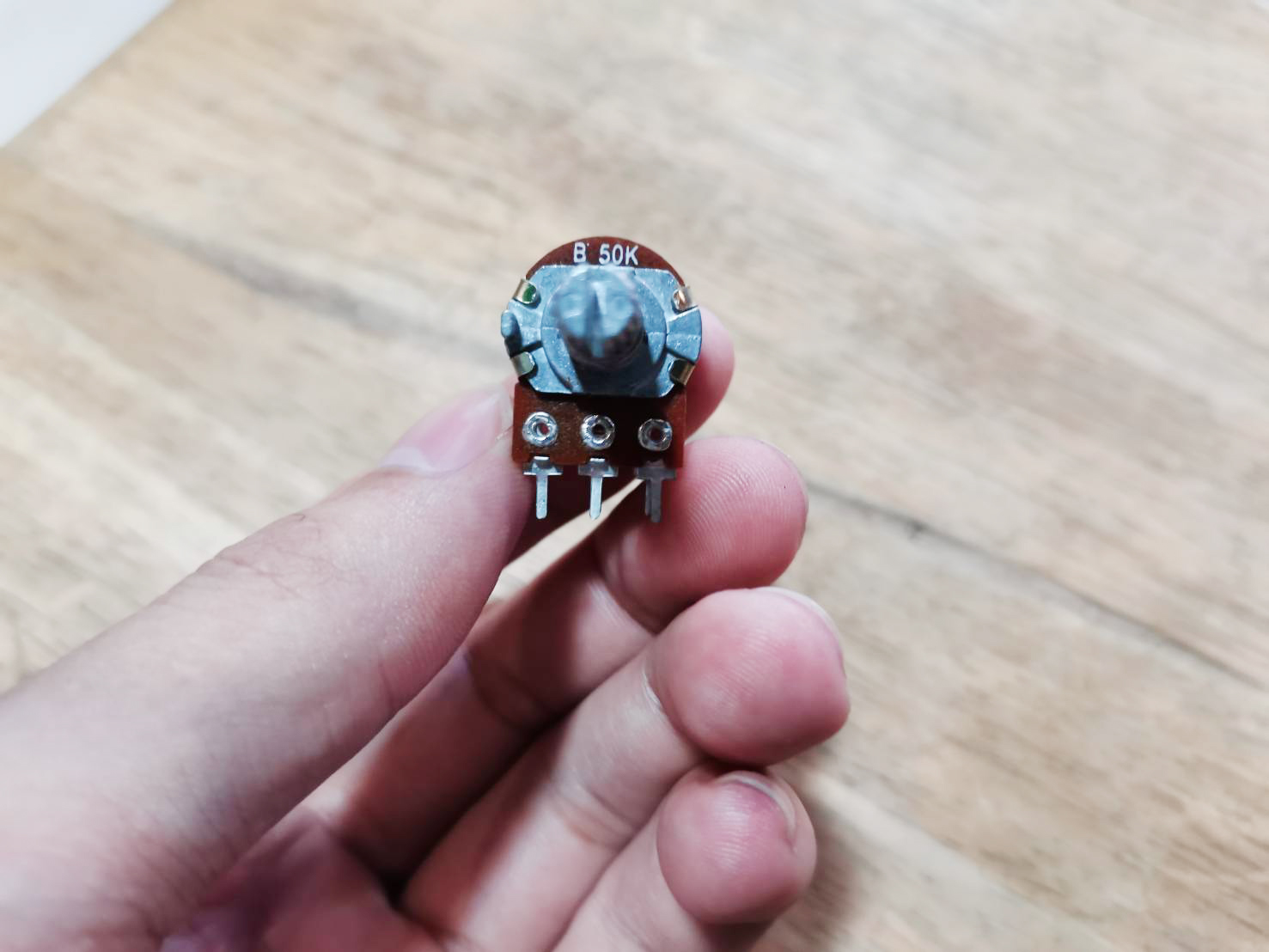 อะไหล่ VR 50K วอลลุ่ม 50 K แพ็ค 5 ตัว 6 ขา แกนยาว - ATA GLOBAL SOLUTION ...