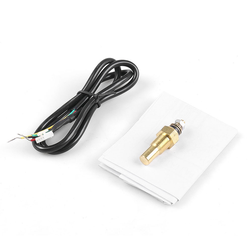 Dyno Racing 2 Inch 52mm Car LED Digital / Analog Oil Temp Temperature ...