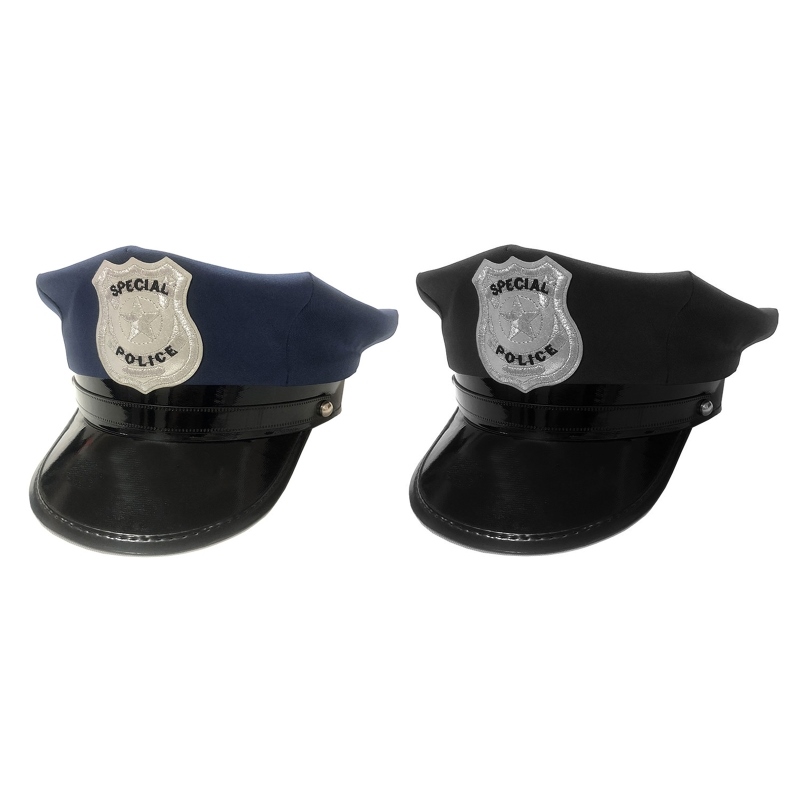Cosplay Police Hat cap Performance for Children Kids 323253 ...