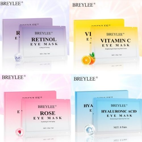 BREYLEE Eye Mask Eye Patch VC Whitening Retinol Firming HA Moisturizing ...