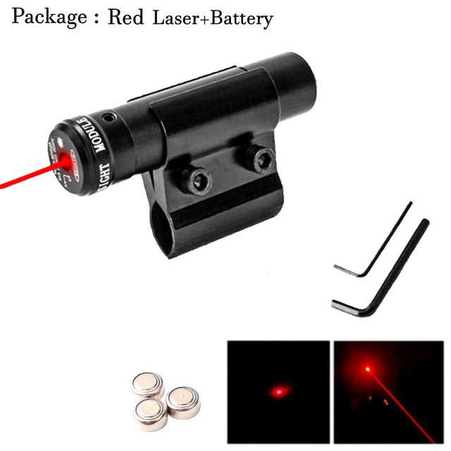 Tactical Metal Red Green Laser Scope Red/Green Dot Laser Sight Scope ...