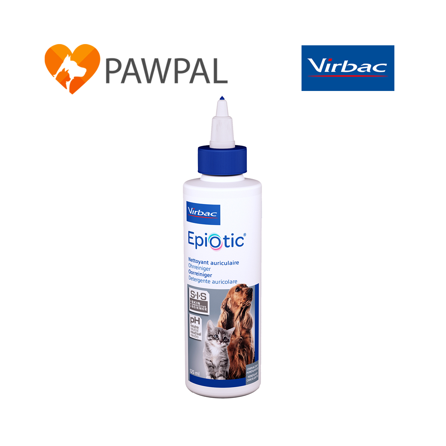 Epi-Otic Virbac 125 ml อีพิ โอติก Exp.122023 Epiotic Epi Otic น้ำยาเช็ด ...