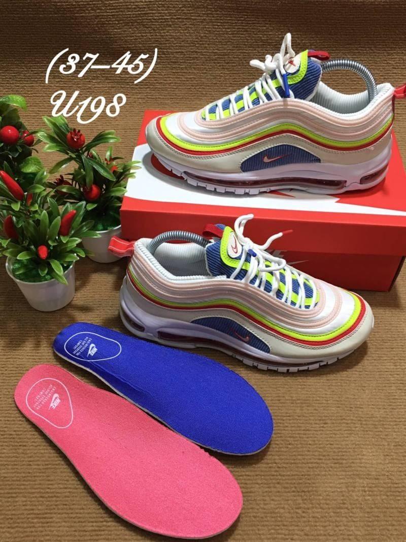 รองเท้า Air max 97 Rainbow (Full Boxset) จัดส่งฟรี รองเท้าผู้หญิง ...