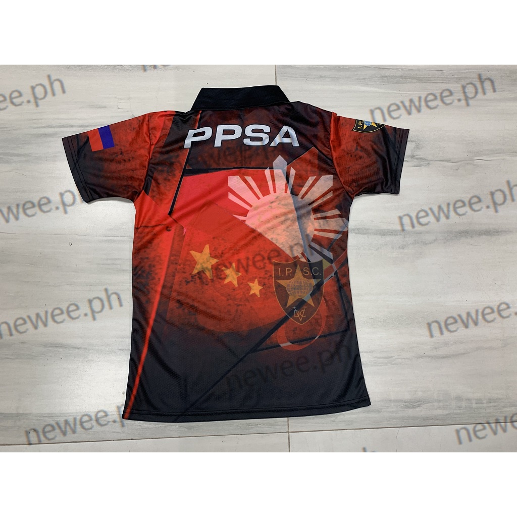 PPSA Jersey Polo Shirts Dry Fit Shirt Full Sublimation (Red ...