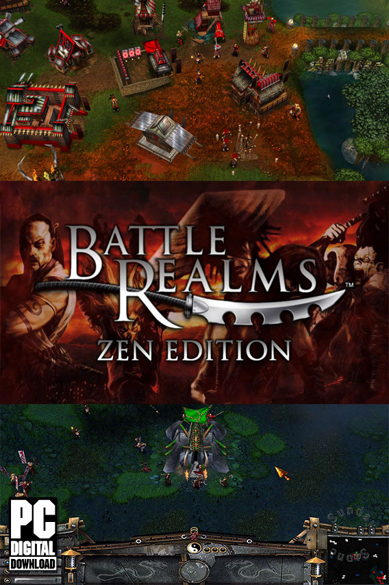 เกมวางแผนรบ Battle Realms Zen Edition รองรับ 4K [ดาวน์โหลด] [แฟลชไดร์ฟ ...