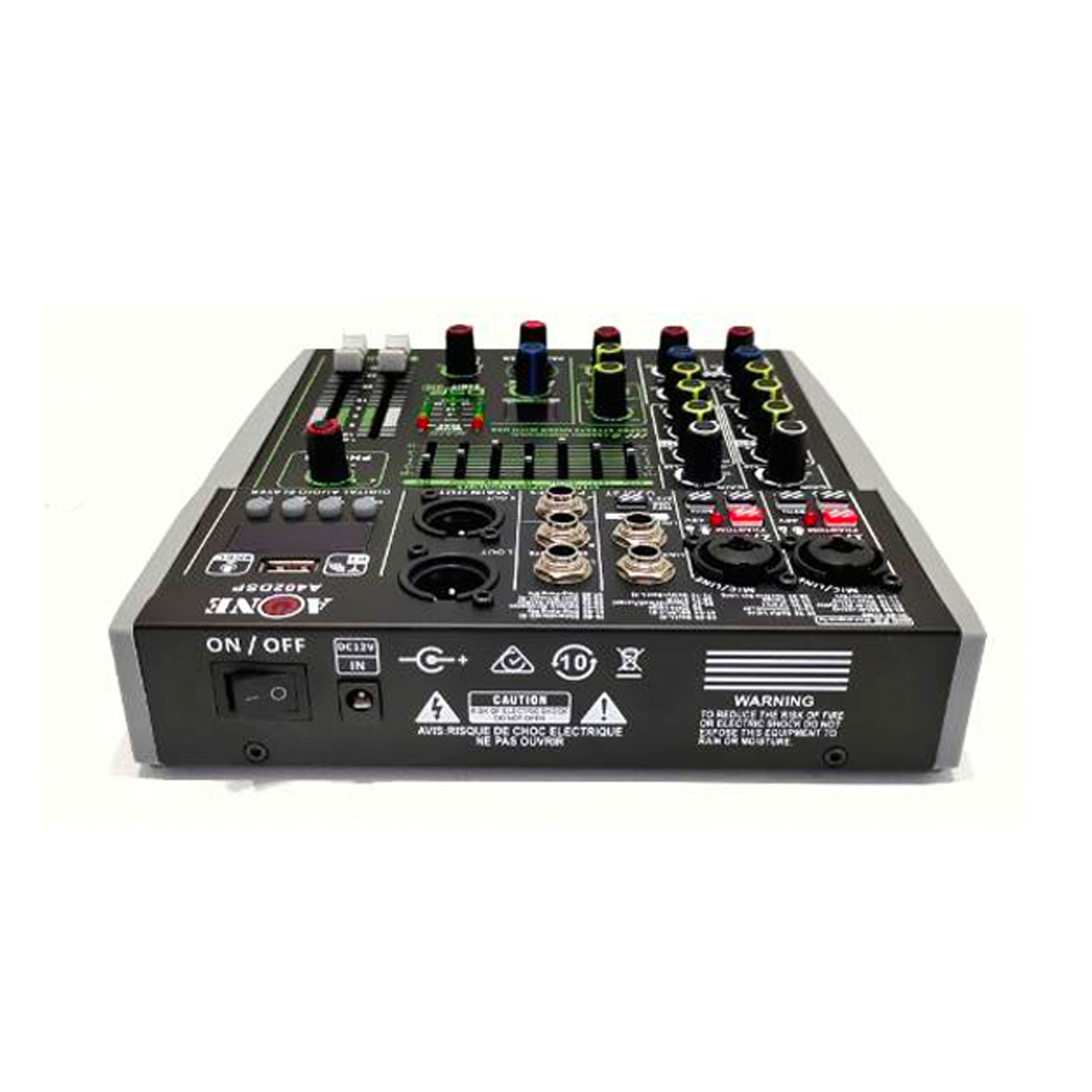 MIXER 4CH มิกเซอร์ 4ช่อง มีบลูทุธ BLUETOOTH USB EQ EFF 99dsp 24Bit รุ่น ...