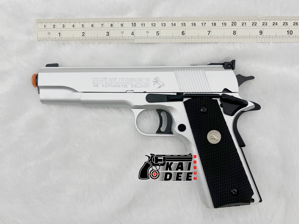 บีบีกันอัดแก๊ส ARMY R29 สีเงิน ฟรี!!! ของแถมพร้อมเล่นครบชุด - KAI DEE ...