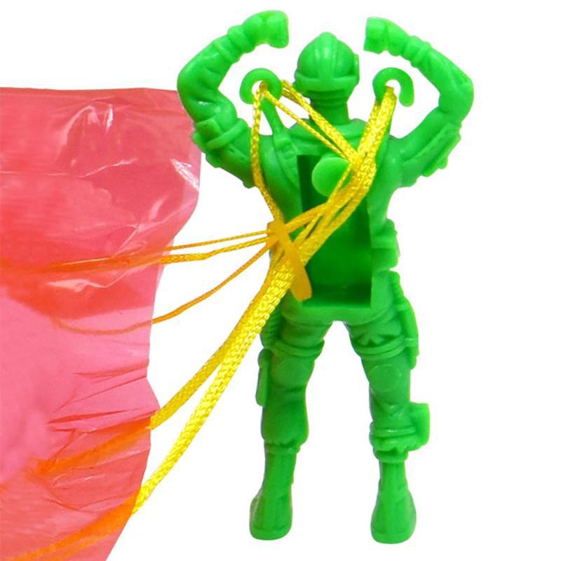 Plastic Ejecting Parachute Toy Outdoor Soldier Hand Throwing Parachute ...