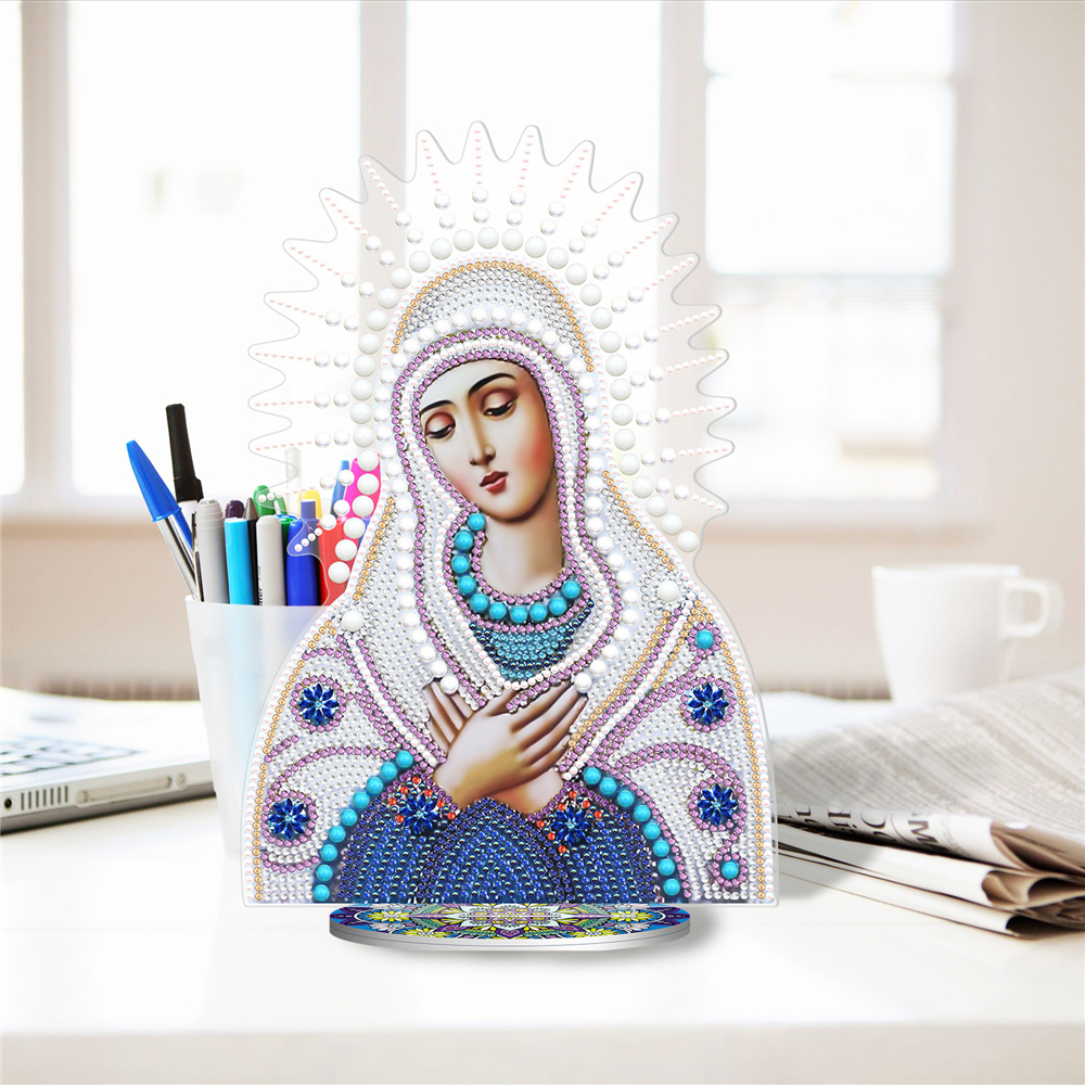 DIY diamond painting religious idol painting ornaments double-sided ...