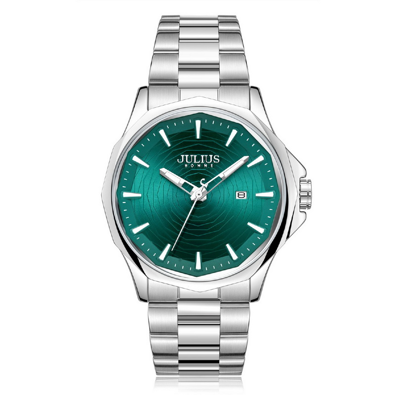 Julius นาฬิกาข้อมือผู้ชาย รุ่น JAH-143 สายสแตนเลสสตีล แบรนด์เกาหลี ...