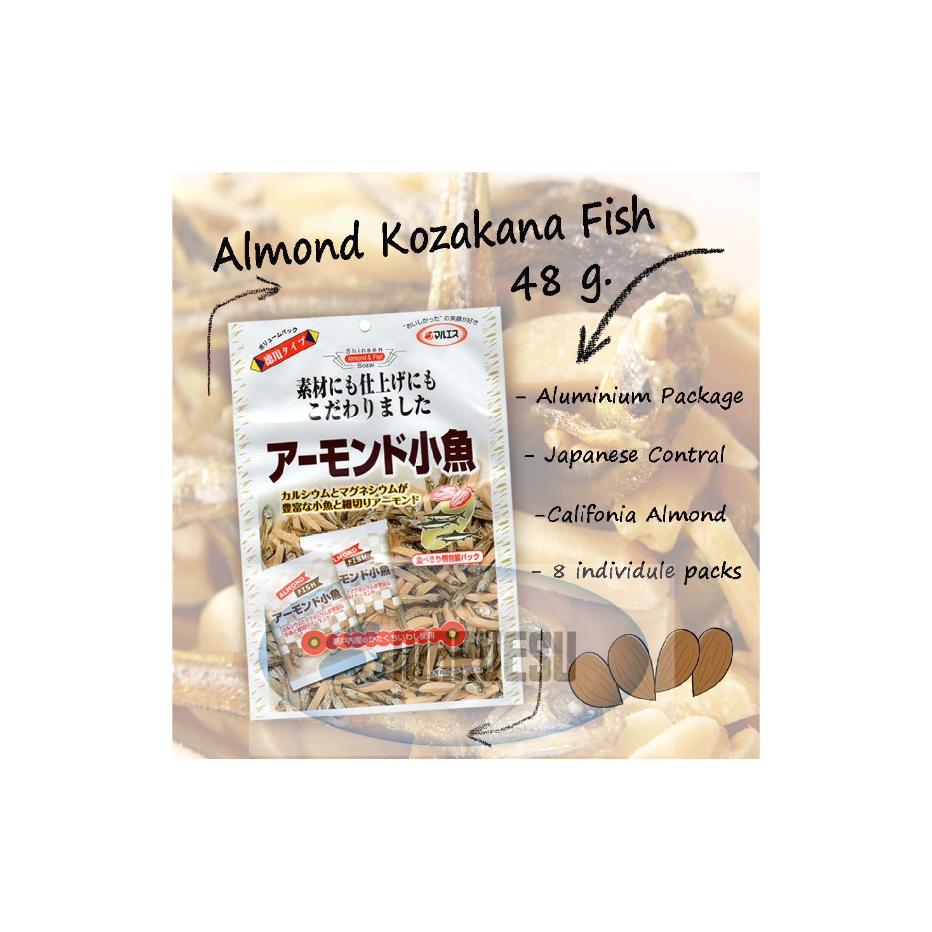 Almond Kozakana Fish 42 g - Maruesu(Thailand)official - ThaiPick