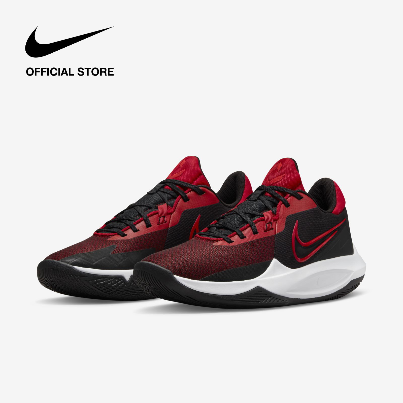 Nike Mens Precision 6 Basketball Shoes - Black - Nike - ThaiPick