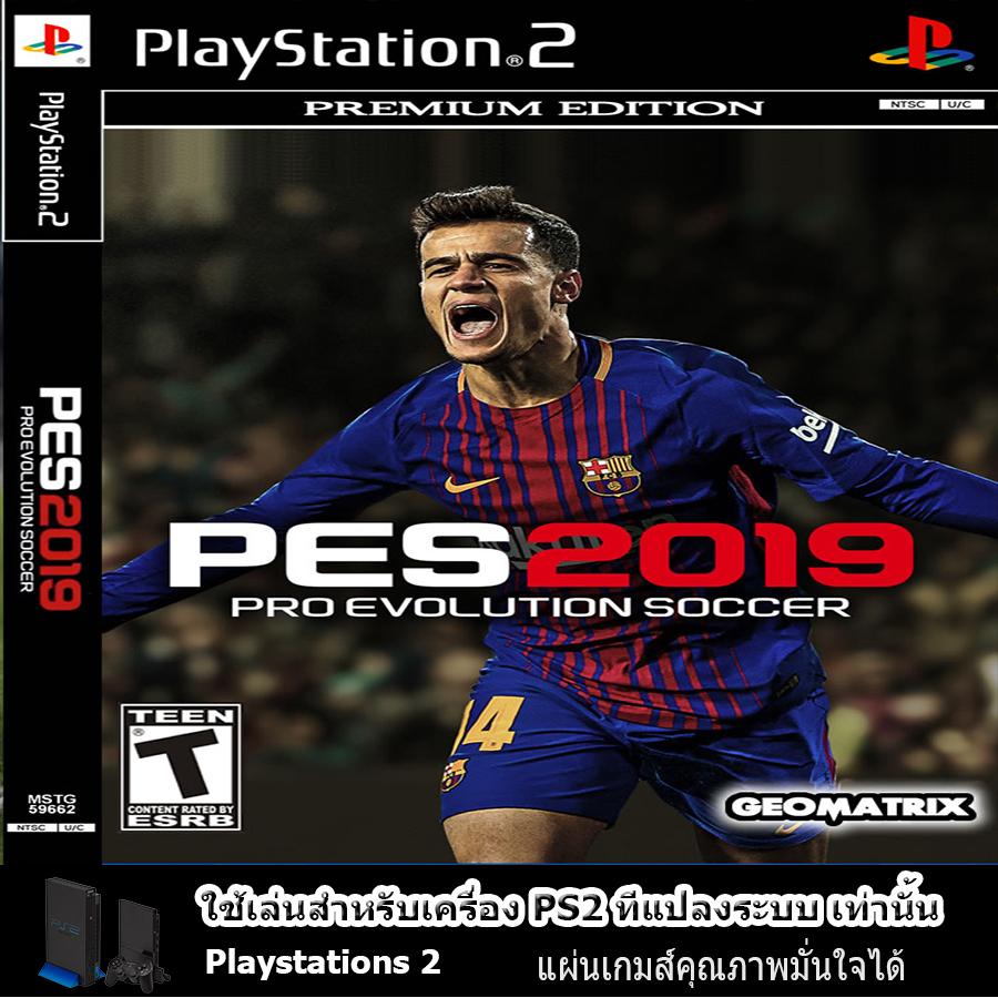 แผ่นเกมส์ ps2 (อัพเดทล่าสุด) PES 2019 (PRO EVOLUTION SOCCER 2019 ...