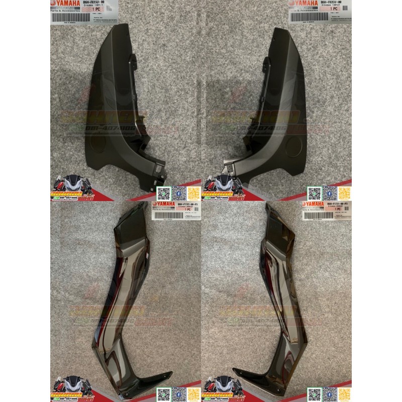 All New Nmax2020 งานแท้ศูนย์ เซ็ตกาบข้างสีดำเงา B6H-F1731 B6H-F1741 และ ...