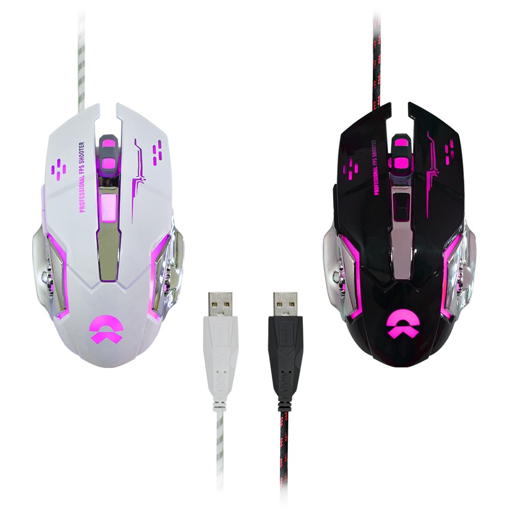 แท้100 OKER X1 Gaming Macro Mouse METAL KNIGHT X1 เมาส์มาโคร เมาส์เกม ...