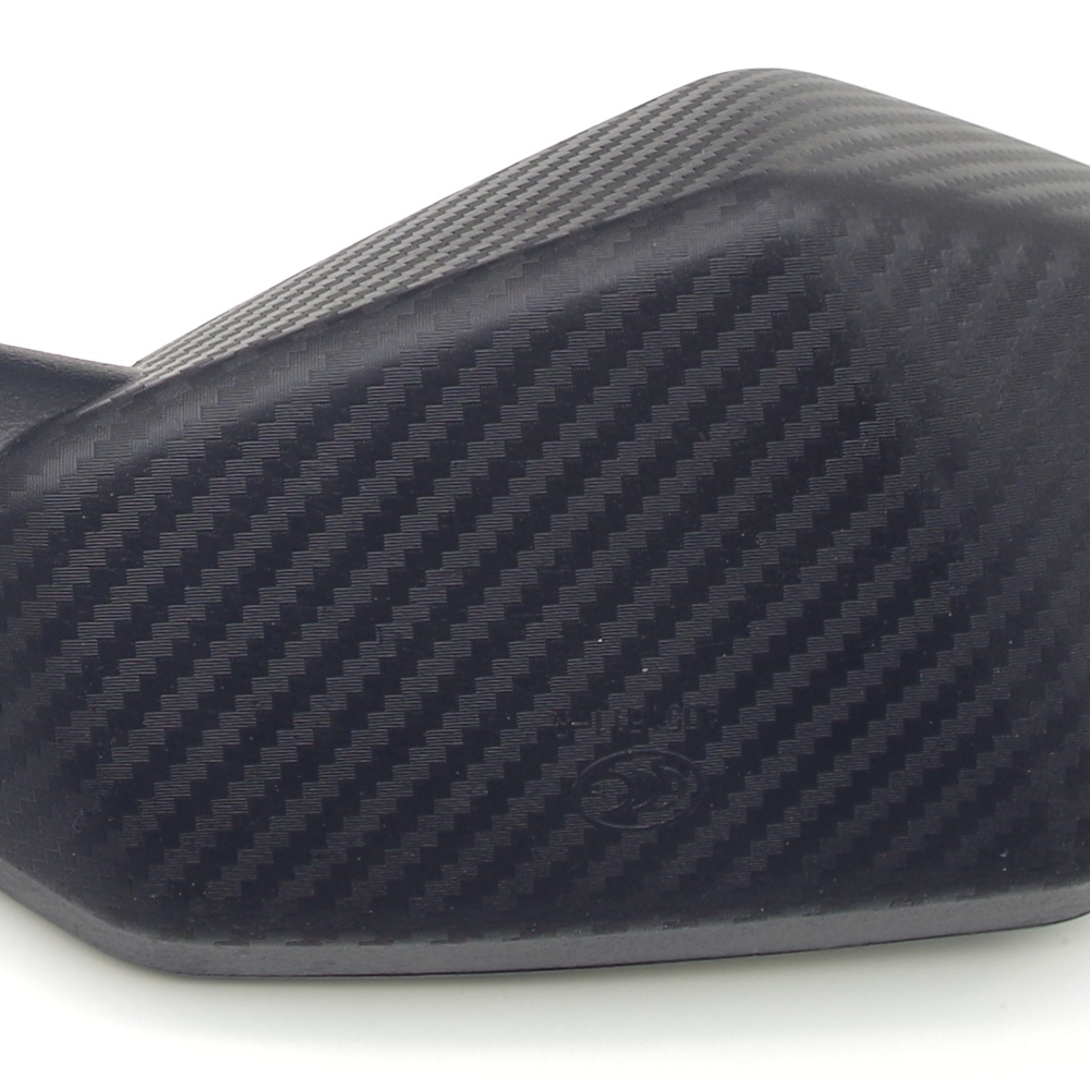 rearview mirror Carbon Fibre Pattern Universal 10mm Motocycle Mirror ...