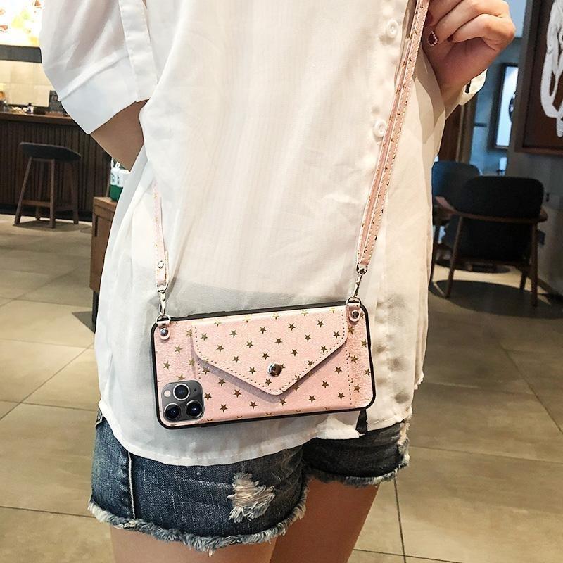 1112 Phone Case Coin Purse 8p Holder se Apple xsmax Messenger 11pro ...